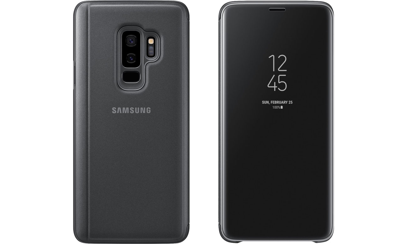 Samsung Clear View Standing Cover Do Galaxy S9 Black Etui I Obudowy